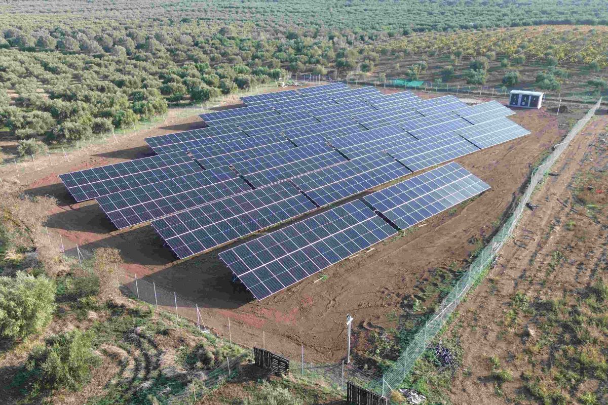 Photovoltaic power station of 400 kW - Aenaos